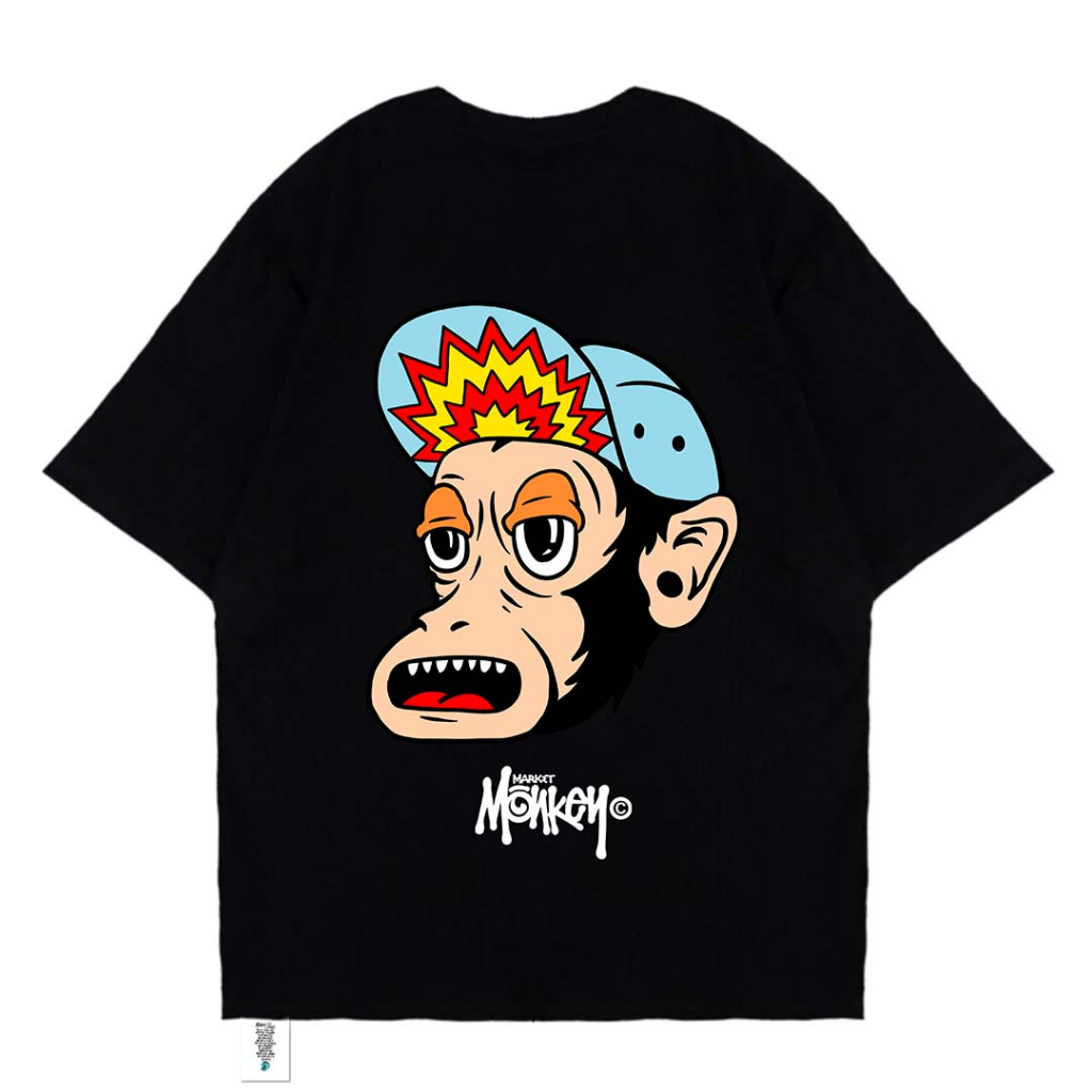 Jual Market Monkey Original Brand Tshirt/Kaos : Bruce Icon Black ...