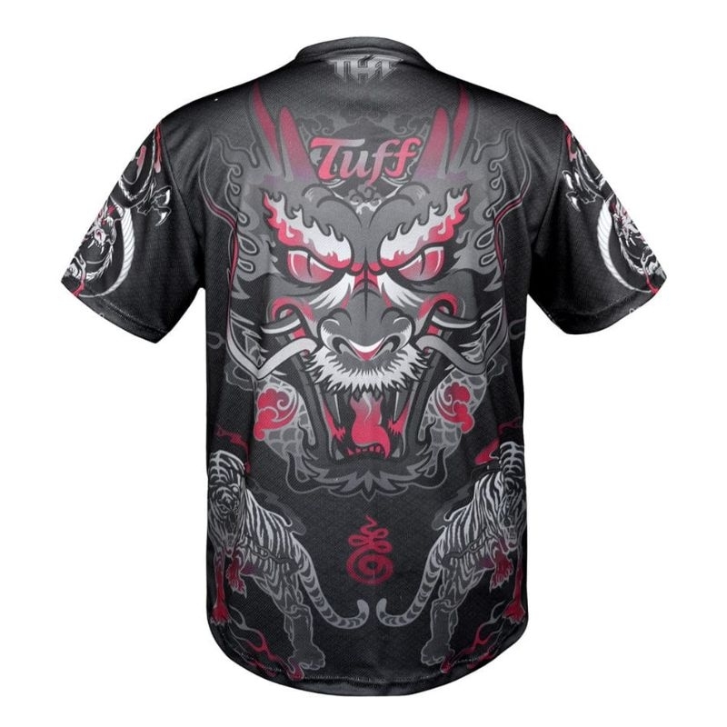 Jual Tuff tuffsport Muaythai T-shirt TS004 baju training King of dragon ...