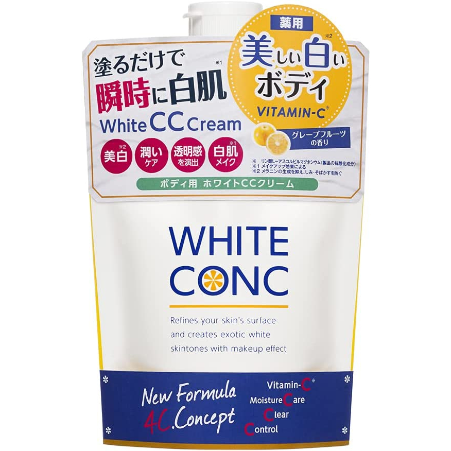 Jual White Conc CC Cream Body Brightening Whitening Pemutih 200g Japan ...