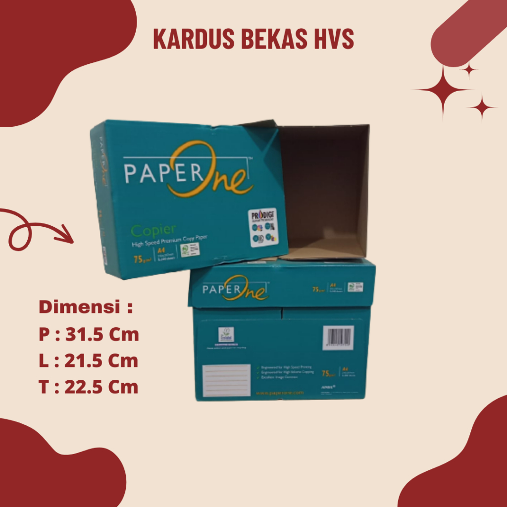 Jual KARDUS BEKAS KERTAS HVS A4 | Shopee Indonesia