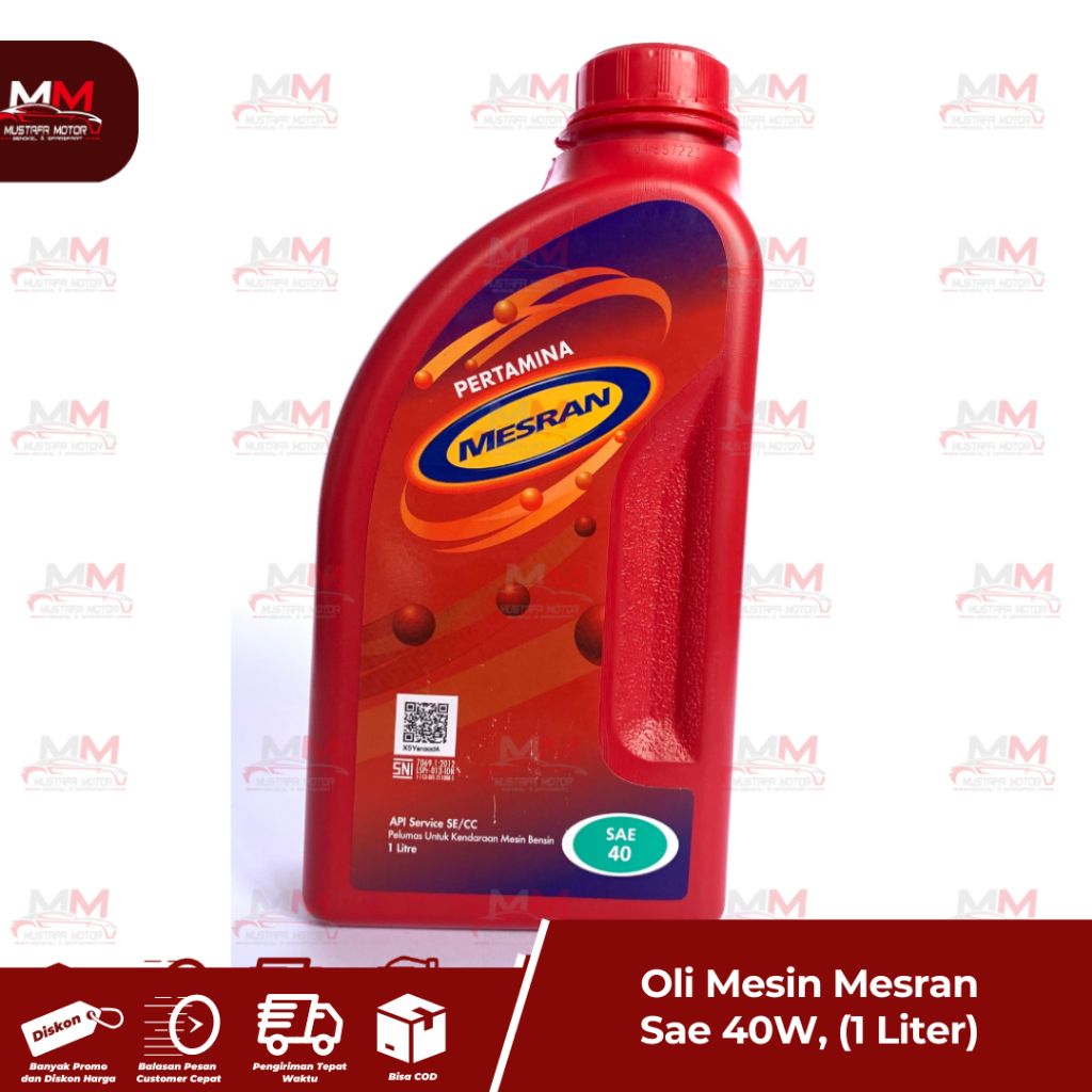 Jual Oli Mesin Mesran Sae 40W, (1 Liter) | Shopee Indonesia
