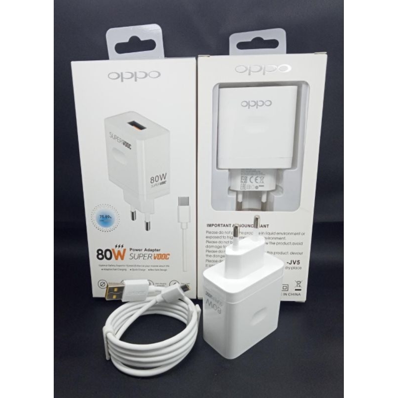 Jual charger cas oppo super vooc supervooc 80w 120w micro type c ...
