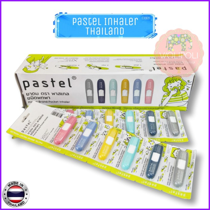 Jual PASTEL POCKET INHALER THAILAND | Shopee Indonesia