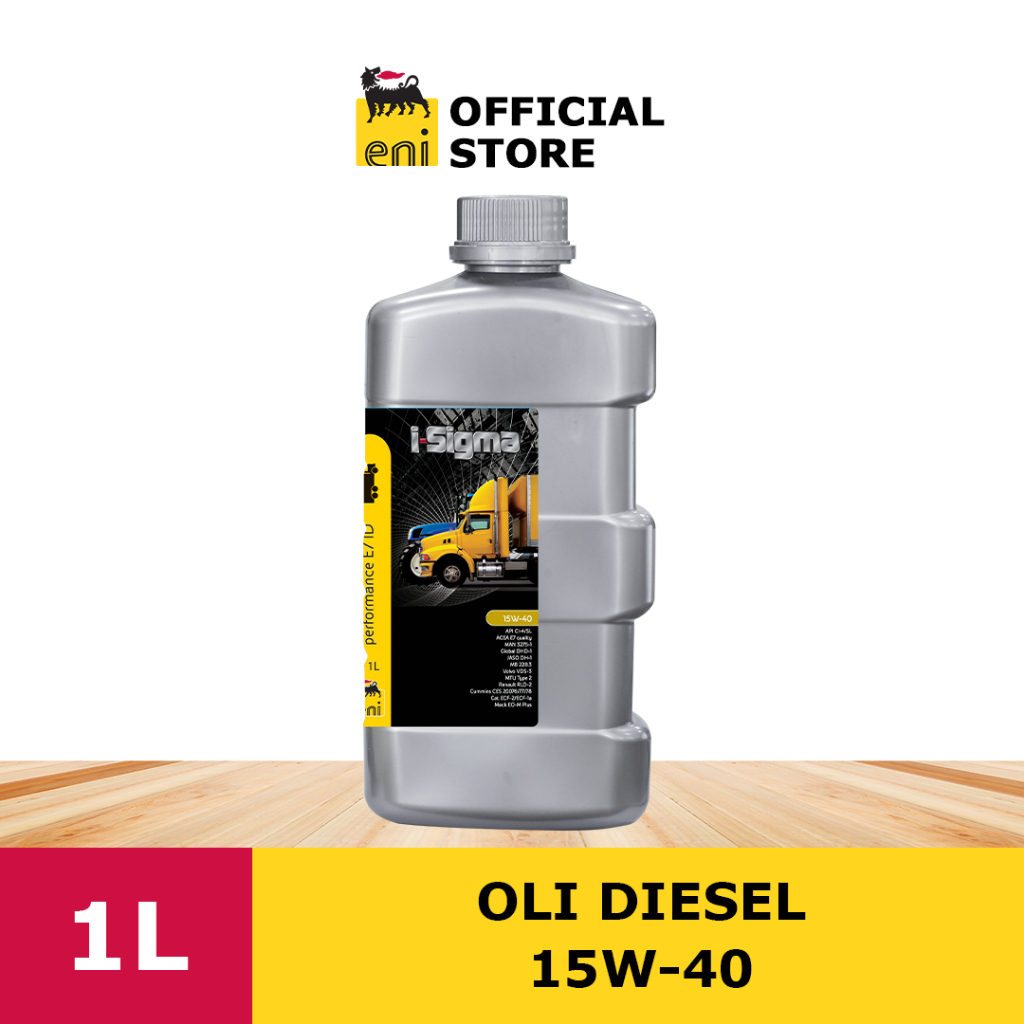 Jual Oli Mobil ENI i-Sigma Universal ID SAE 15-40 - 1Liter | Shopee ...
