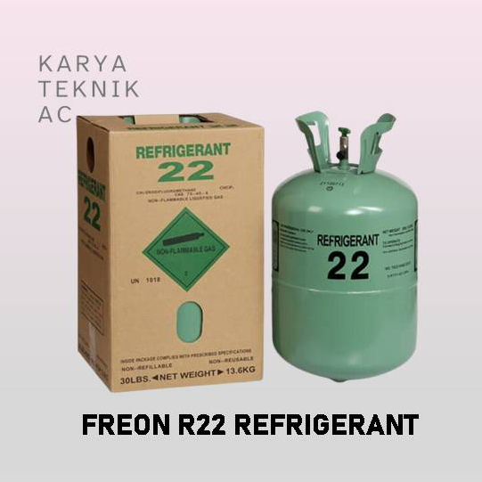 Jual REFRIGERANT PREON R22 1 CAN ISI 13.6 KG | Shopee Indonesia