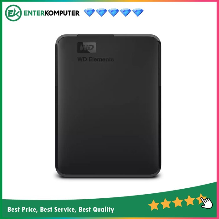 Jual WD Elements Portable 4TB - USB 3.0 / External HDD 4TB | Shopee ...