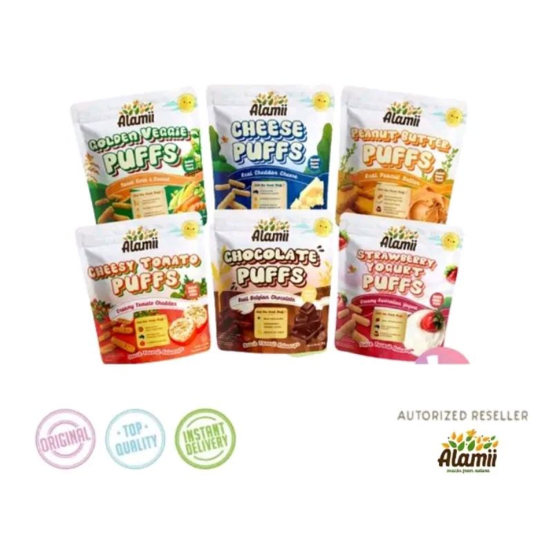 Jual Alamii Puffs Snack 15gr | Shopee Indonesia