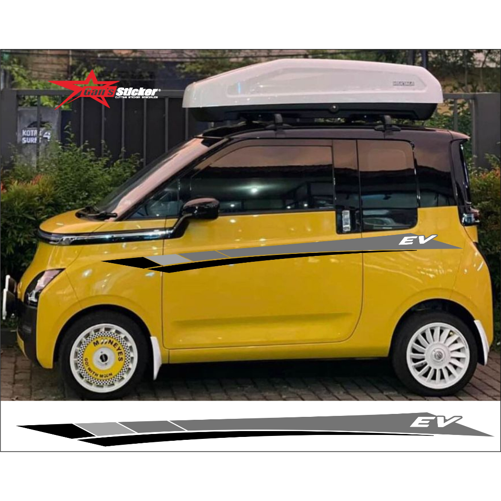 Jual sticker body samping wuling air ev | Shopee Indonesia