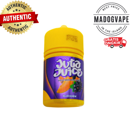 Jual Liquid Juta Blackdew 60ml | Liquid Juta Freebase Blackcurrant ...