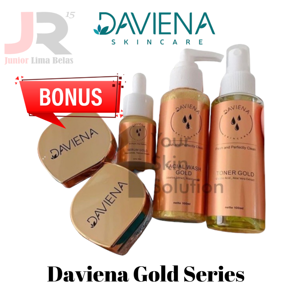 Jual (FREE GIFT) DAVIENA SKINCARE PAKET LENGKAP ISI 5 ITEM DAVIENA ...