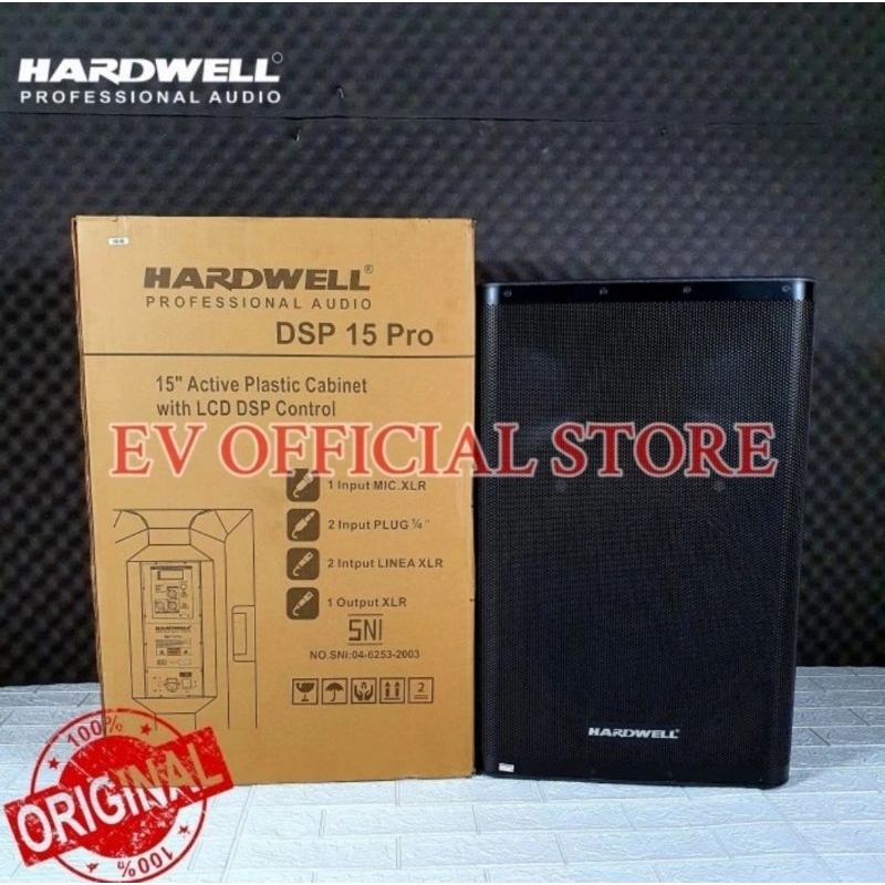 Jual Speaker Aktif 15 Inch Hardwell Dsp 15 Pro Original Speaker 1pcs