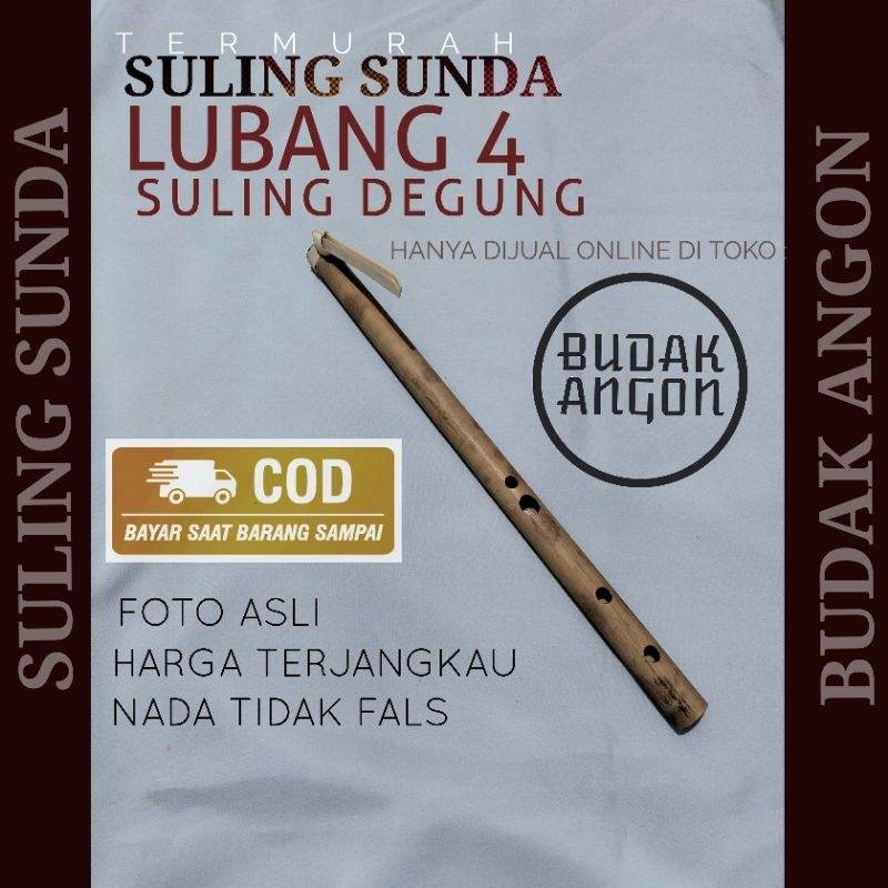 Jual Suling lubang 4/ suling degung | Shopee Indonesia
