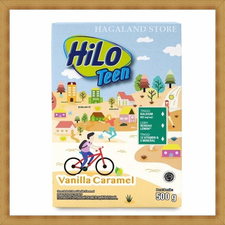 Jual Susu HILO Teen Vanilla Vanila Caramel 500 gram | Hi Lo Teen ...