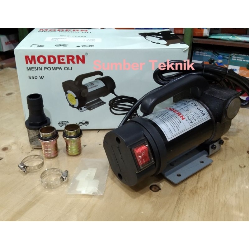 Jual MODERN FY-608/FY 607 Pompa Minyak Oli Solar Bensin Oil Cairan AC ...