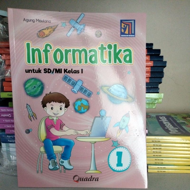 Jual informatika kelas 1 SD penerbit Quadra kurikulum merdeka | Shopee ...