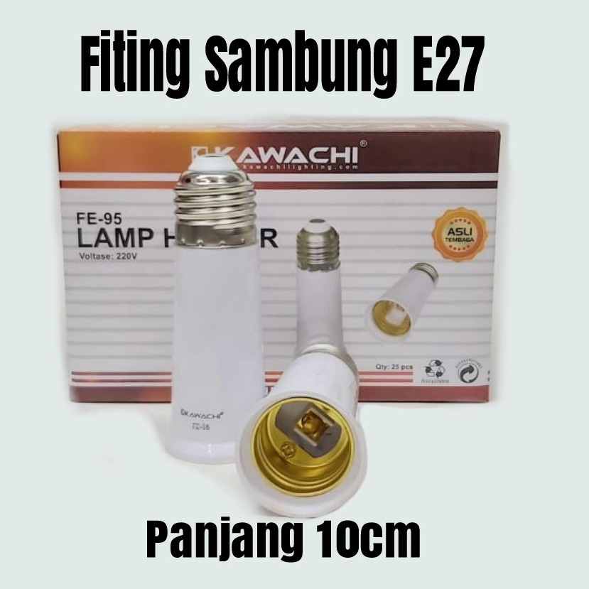 Jual FITTING EXTENSION RUMAH LAMPU SAMBUNG E27 | Shopee Indonesia