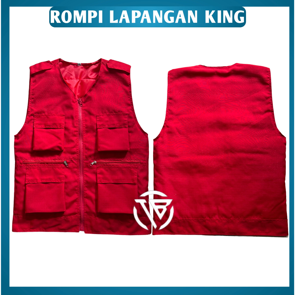Jual Rompi Lapangan Multifungsi King - Rompi Kerja Crew Kantor Club ...