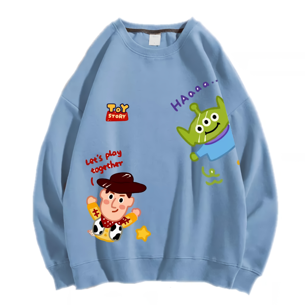 Jual Lets Play Together Sweater Switer Crewneck TOY STORY Terbaru M-XXL ...
