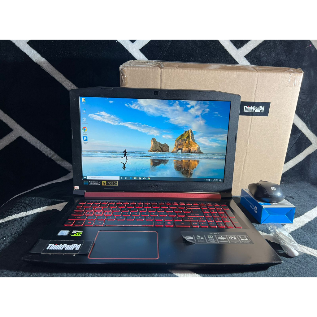 Jual Laptop Gaming Acer Predator Nitro 5 Core i5 7300HQ GTX 1050 Mulus ...