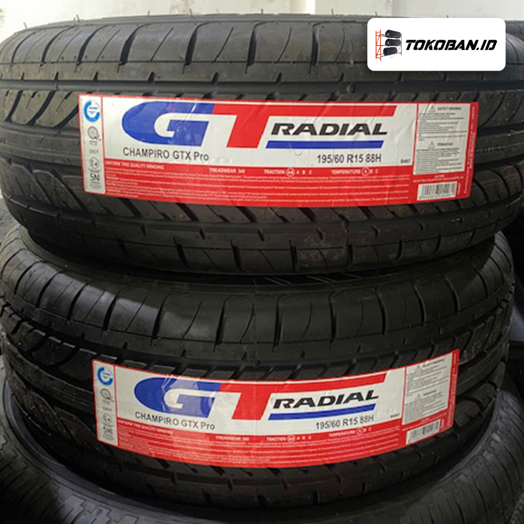 Jual Ban Mobil GT Radial CHAMPIRO GTX PRO 195/60 R15 | Shopee Indonesia