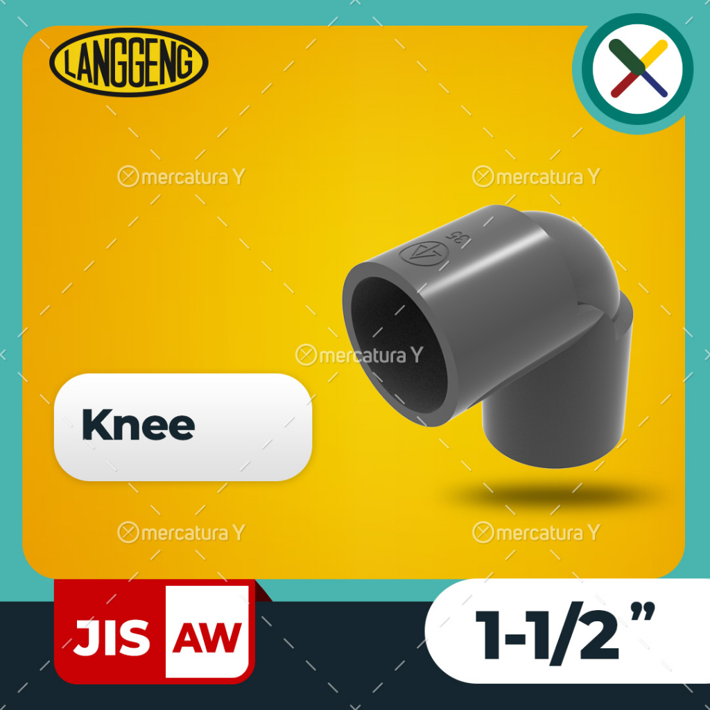 Jual Knee JIS-AW 1-1/2" - Fitting PVC | Shopee Indonesia