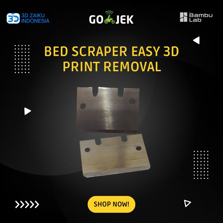 Jual Original Bambulab Bed Scraper Easy 3D Print Removal | Shopee Indonesia