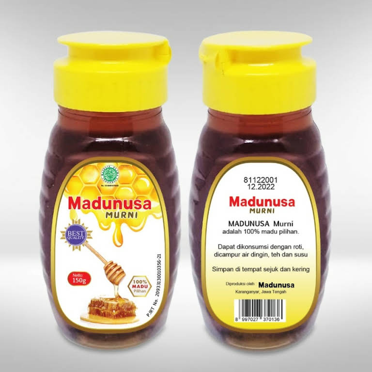 Jual Madunusa Madu Murni Original 150gram Madu Asli | Shopee Indonesia