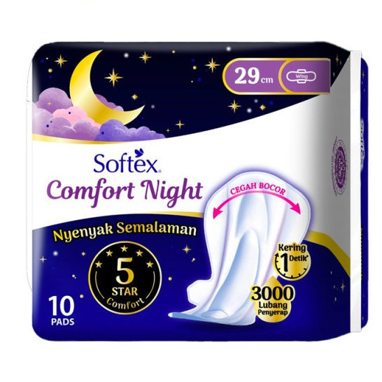 Jual Softex Comfort Night /Natural Cool ( kemasan baru) | Shopee Indonesia