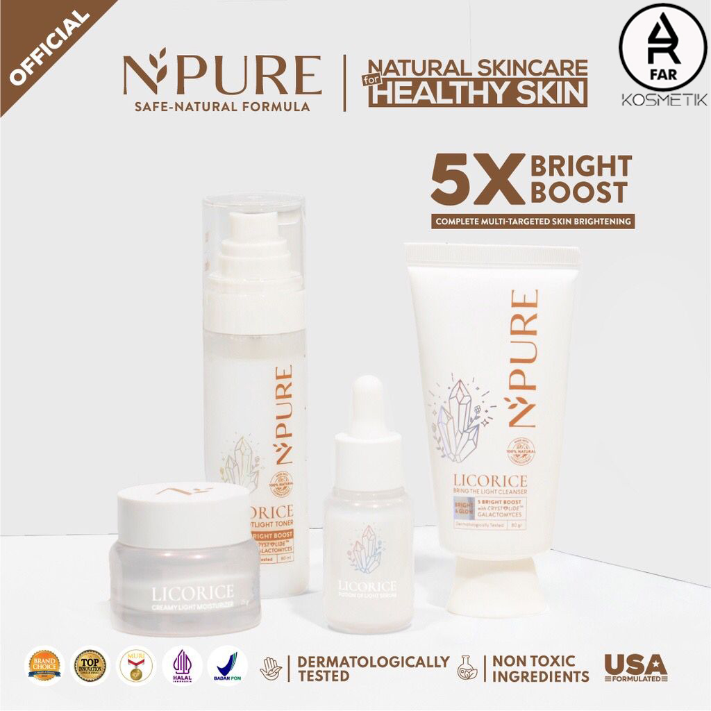 Jual N'PURE Licorice Brightening Series | Shopee Indonesia