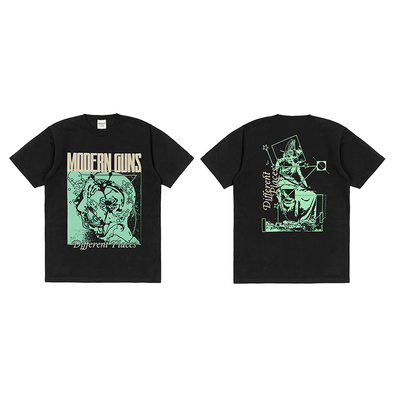 Jual Rockermusic T-shirt Band Modern Guns - Different Places | Shopee ...