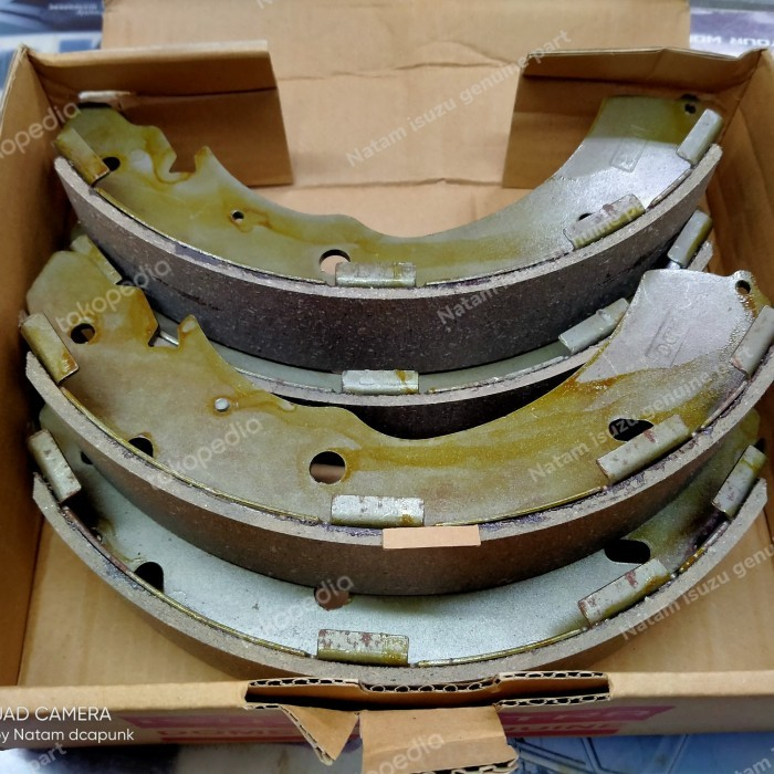 Jual KAMPAS REM BELAKANG / BRAKE SHOE ISUZU DMAX 1900CC ORIGINAL SET | Shopee Indonesia