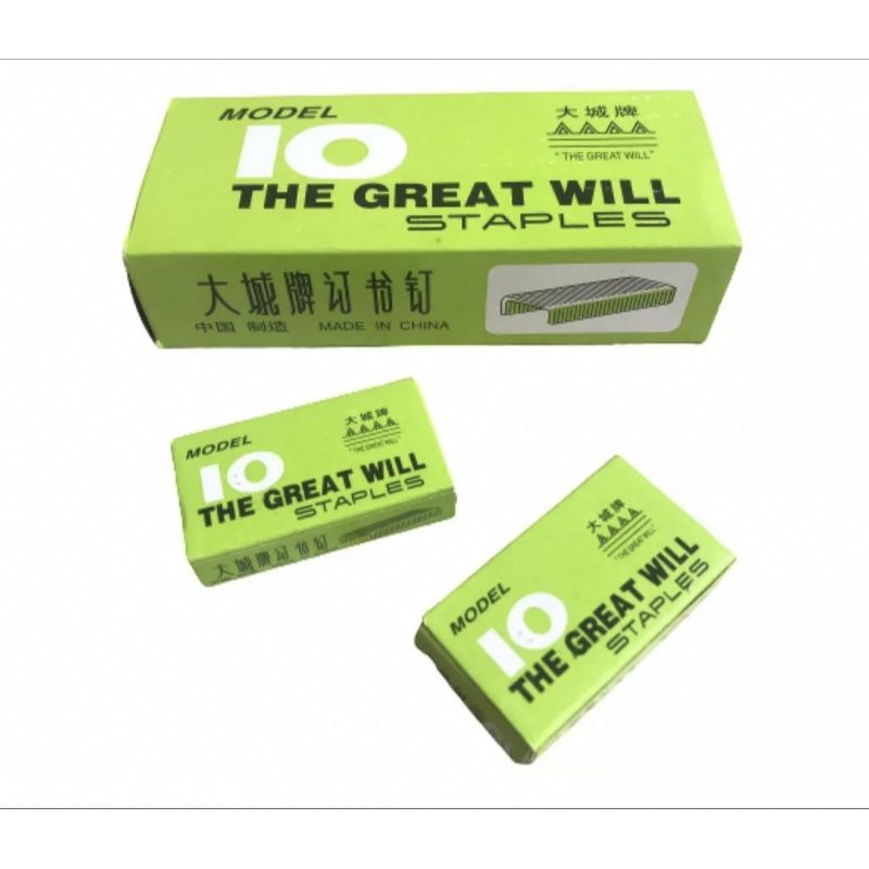 Jual Isi Stapler Refill Stapler No. 10 1 Box 1000 Pcs | Shopee Indonesia