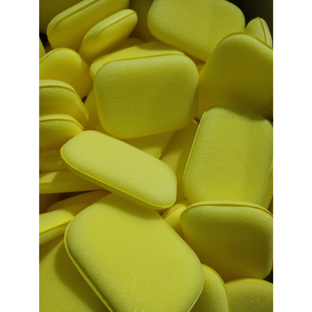 Jual busa pad spon pad applicator hitam kuning pad busa poles busa ...
