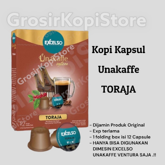 Jual Kopi Kapsul Excelso Unakaffe Toraja | Shopee Indonesia