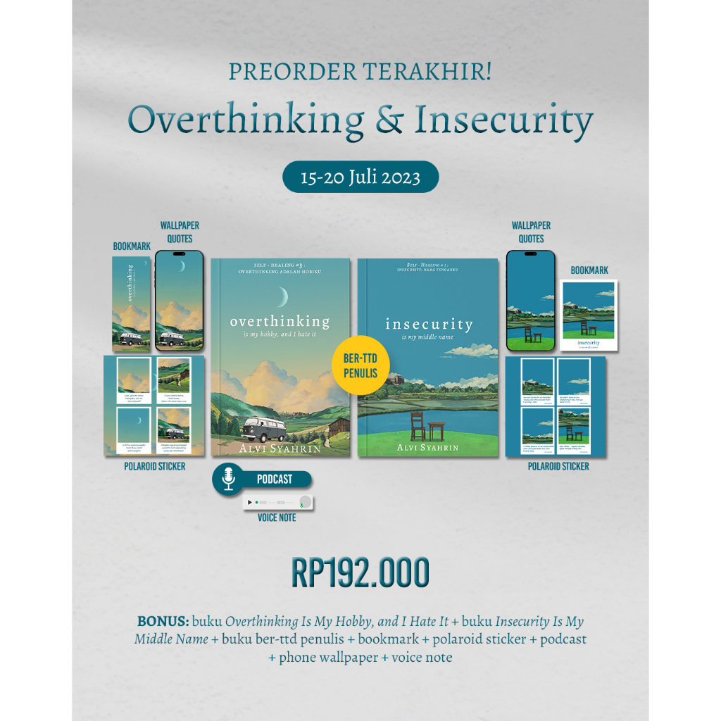 Jual OVERTHINKING; LONELINESS IS MY BEST FRIEND - ALVI SYAHRIN | Shopee ...