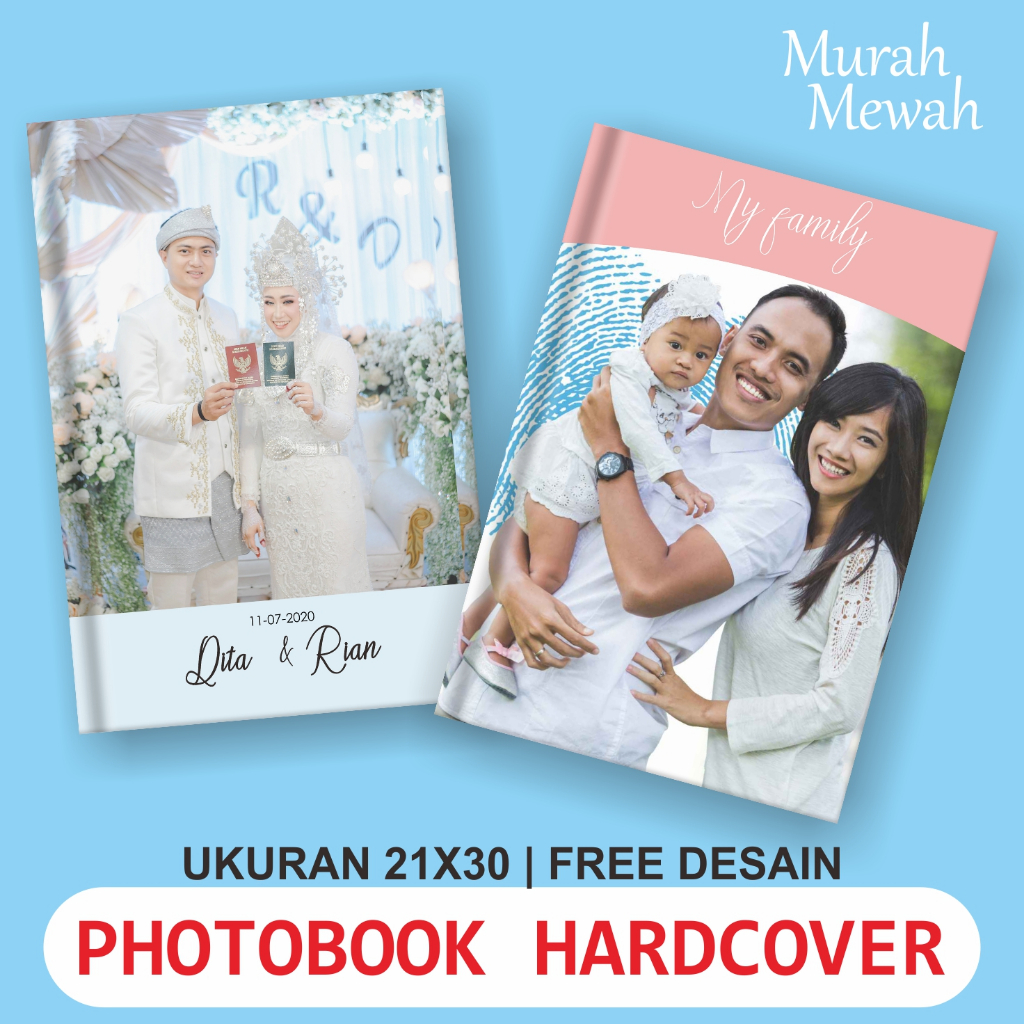 Jual PHOTOBOOK JUMBO HARDCOVER UKURAN 21X30 KEREN ELEGAN MURAH | Shopee ...