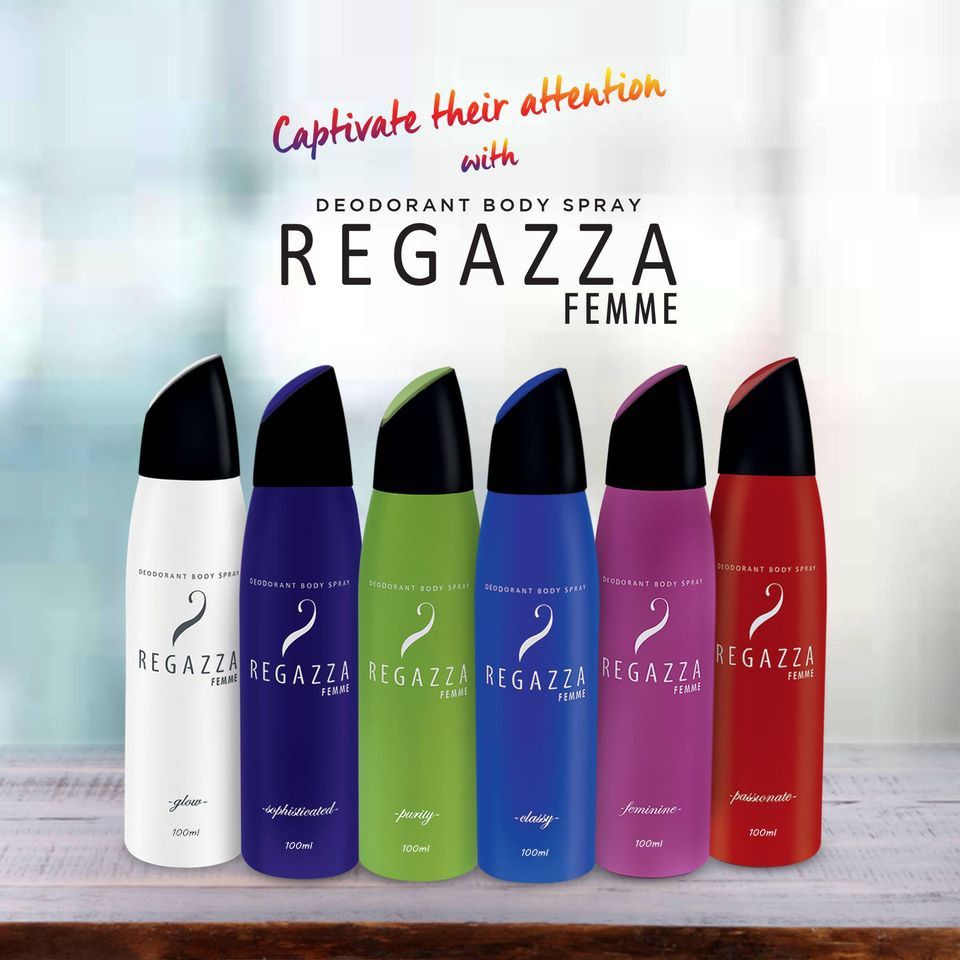 Jual deodorant body spray regazza femme | Shopee Indonesia