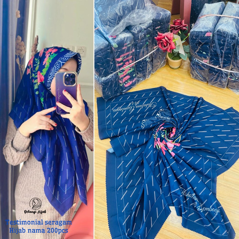 Jual hijab nama peremium Natasya Busui Klok/ kerudung nama | Shopee ...