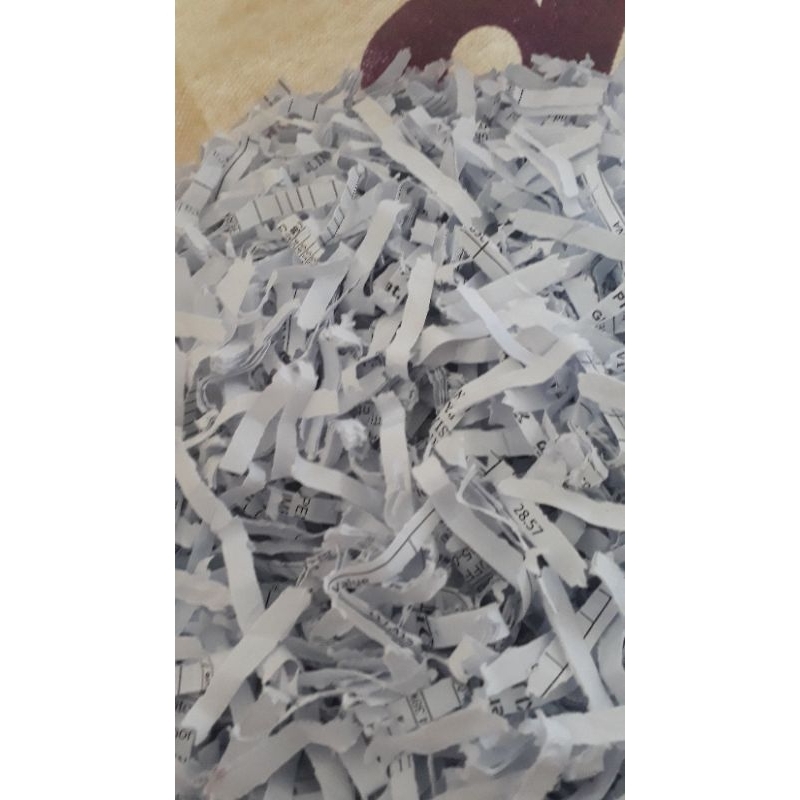 Jual Kertas cacah / shredded paper / potongan kertas untuk packing ...