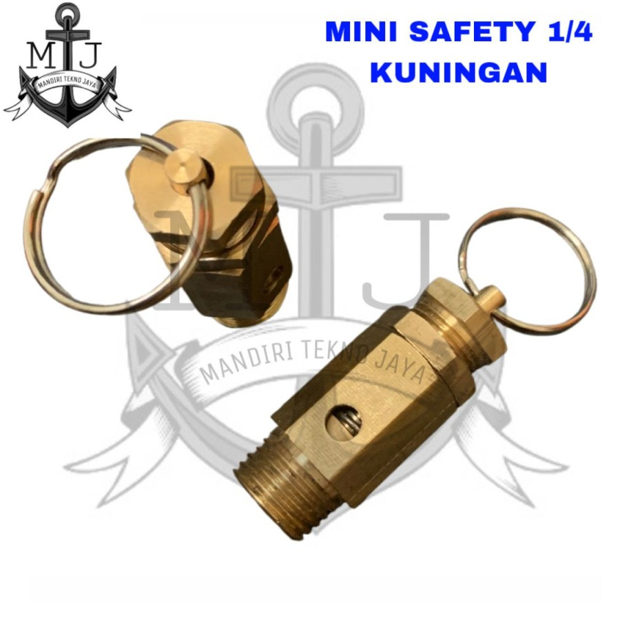 Jual Safety valve 1/4 inch setrika uap boiler kuningan kompressor ...