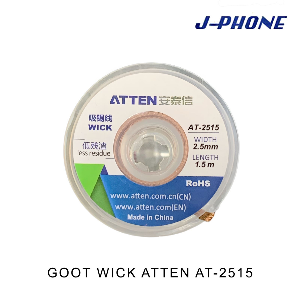 Jual GOOT WICK DESOLDERING GOOTWICK PELEPAS TIMAH SOLDER ATTEN AT-2515 ...
