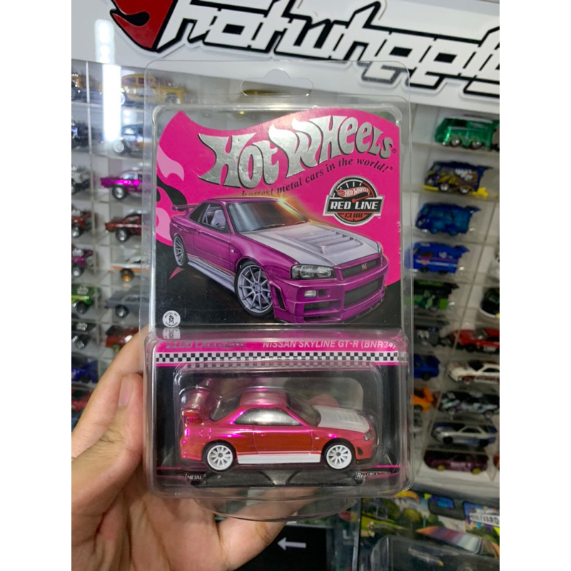 Jual Hotwheels RLC Nissan Skyline R34 Pink | Shopee Indonesia