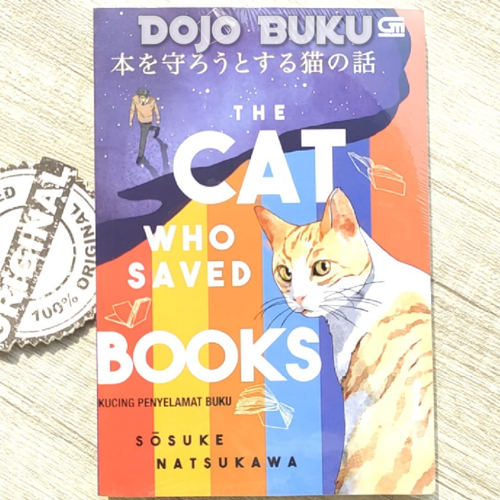 Jual Buku Kucing Penyelamat Buku (The Cat Who Saved Books) by Nosuke ...
