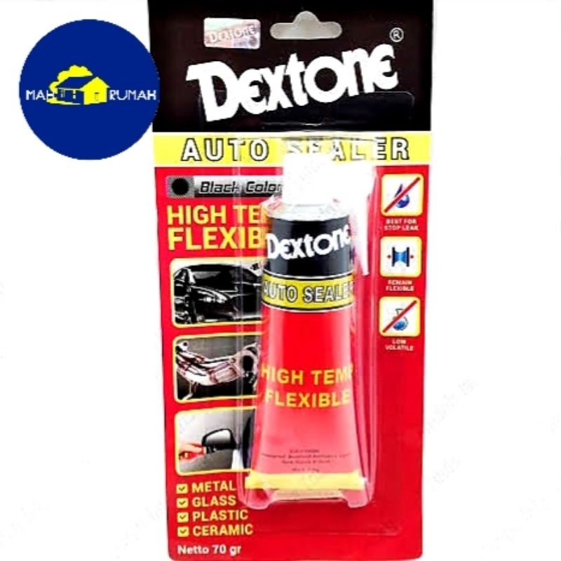 Jual Lem Silikon HITAM Lem Mobil Anti Bocor Waterproof - DEXTONE AUTO ...