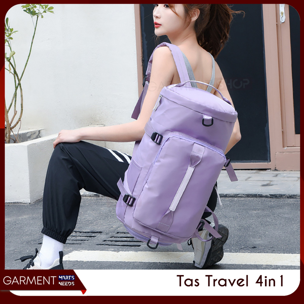 Jual Tas Gym Fitness 4in1 Tas Jinjing Ransel Cabin Mudik Travel Besar ...