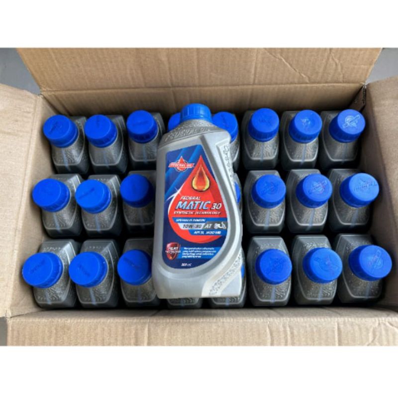 Jual OLI FEDERAL MATIC 30 10W-30 0,8L SPESIALIS DINGIN 1 DUS ISI 24 ...