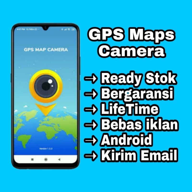 Jual GPS Maps Camera Versi Premium Android | Shopee Indonesia