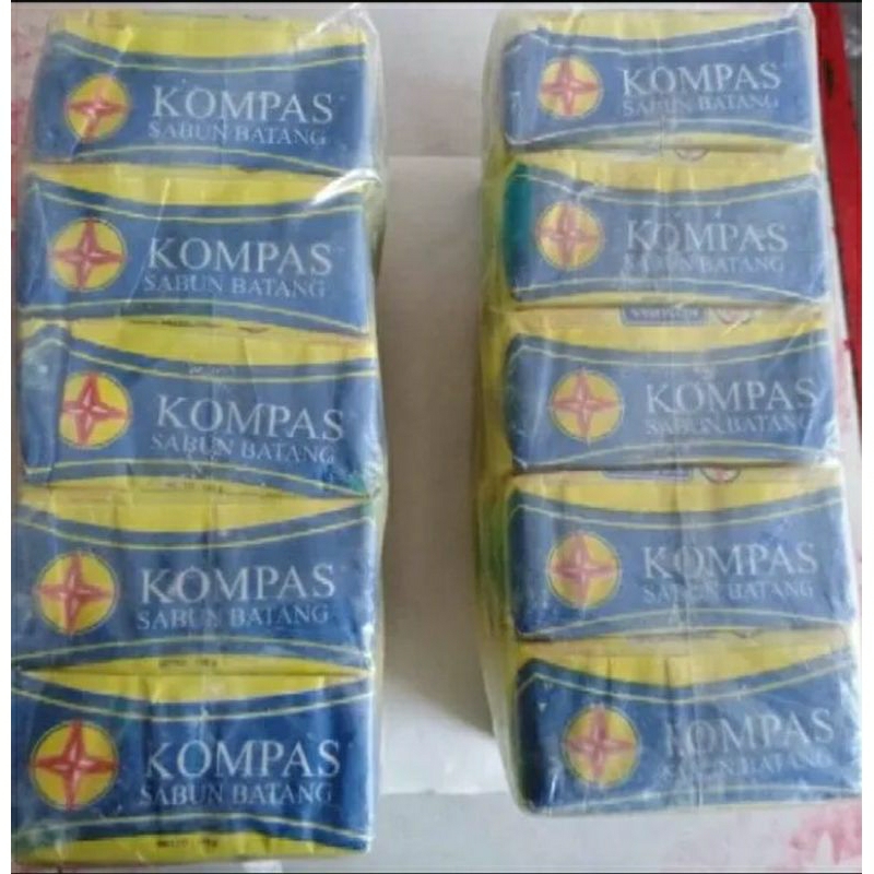 Jual Sabun Kompas batang 130 gr ( 1 pak isi 25 pcs) | Shopee Indonesia