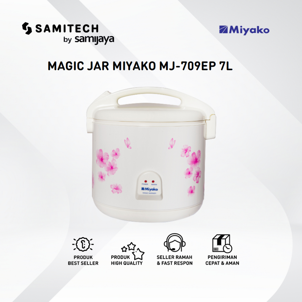 Jual MAGIC JAR - MAGIC WARMER - PENGHANGAT NASI MIYAKO MJ-709 EP / MJ ...