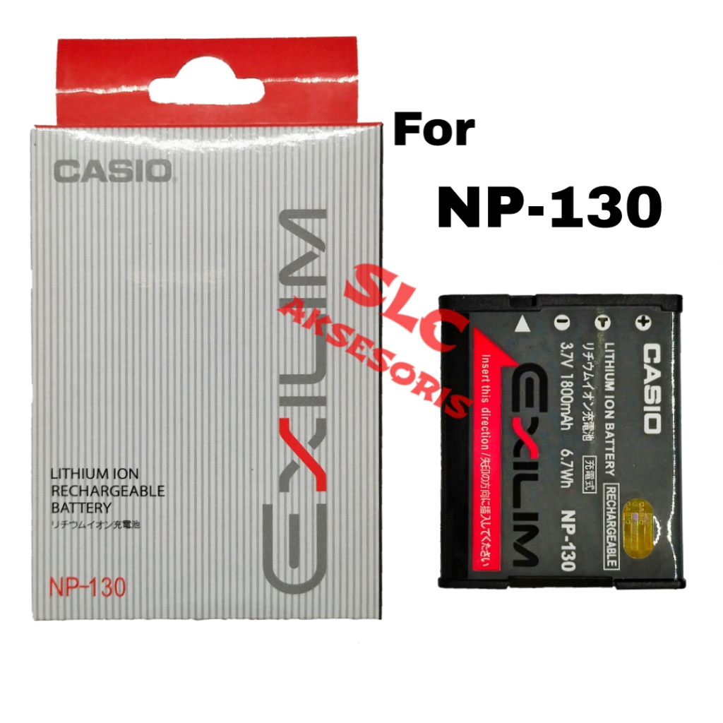 Jual SLC - Ready - Battery For Kamera Casio Batre Exilim Np-130 EX-10 ...